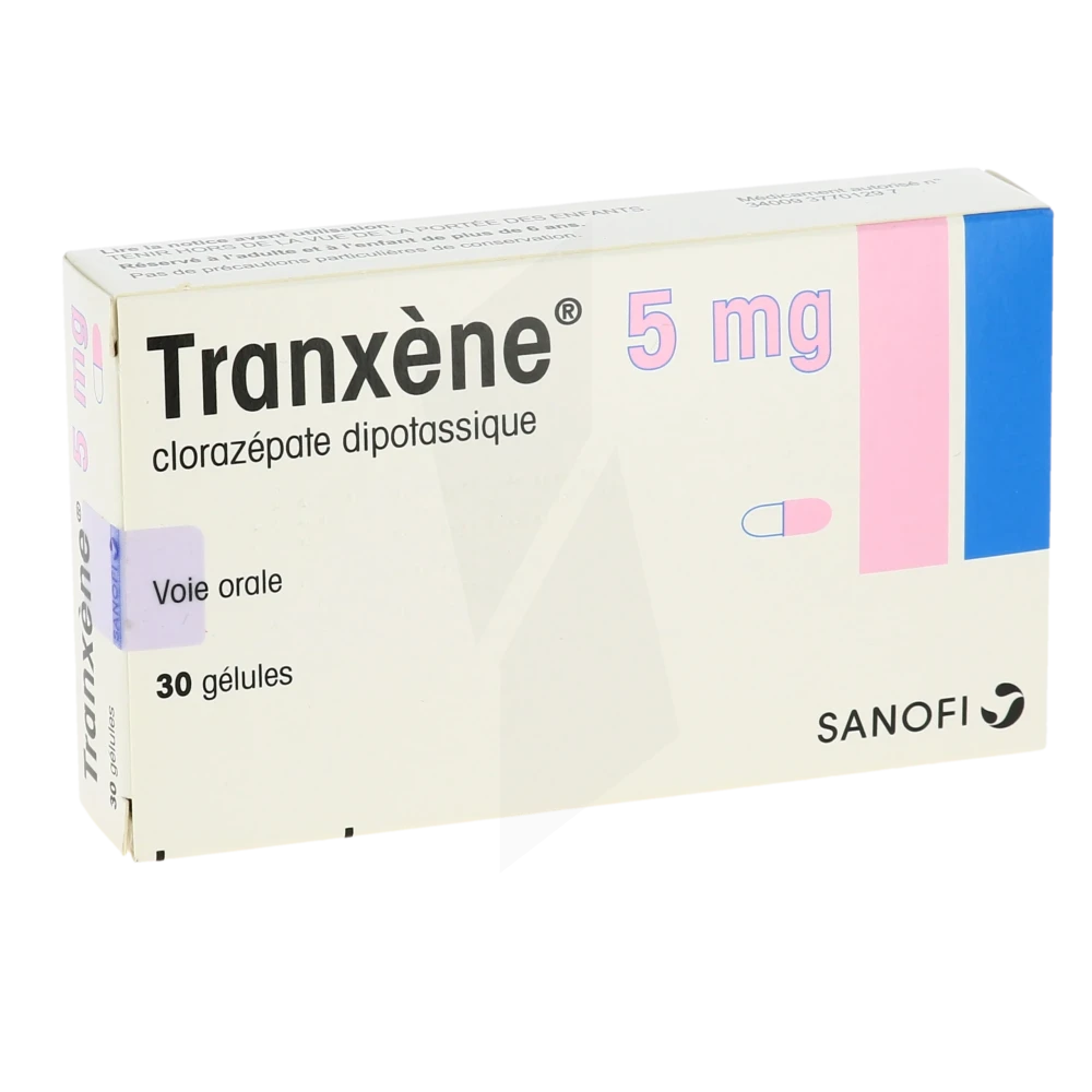 Tranxene (Clorazépate) : Médicament contre l'Anxiété